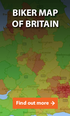 Bike Map Of Britain | Devitt Insurance