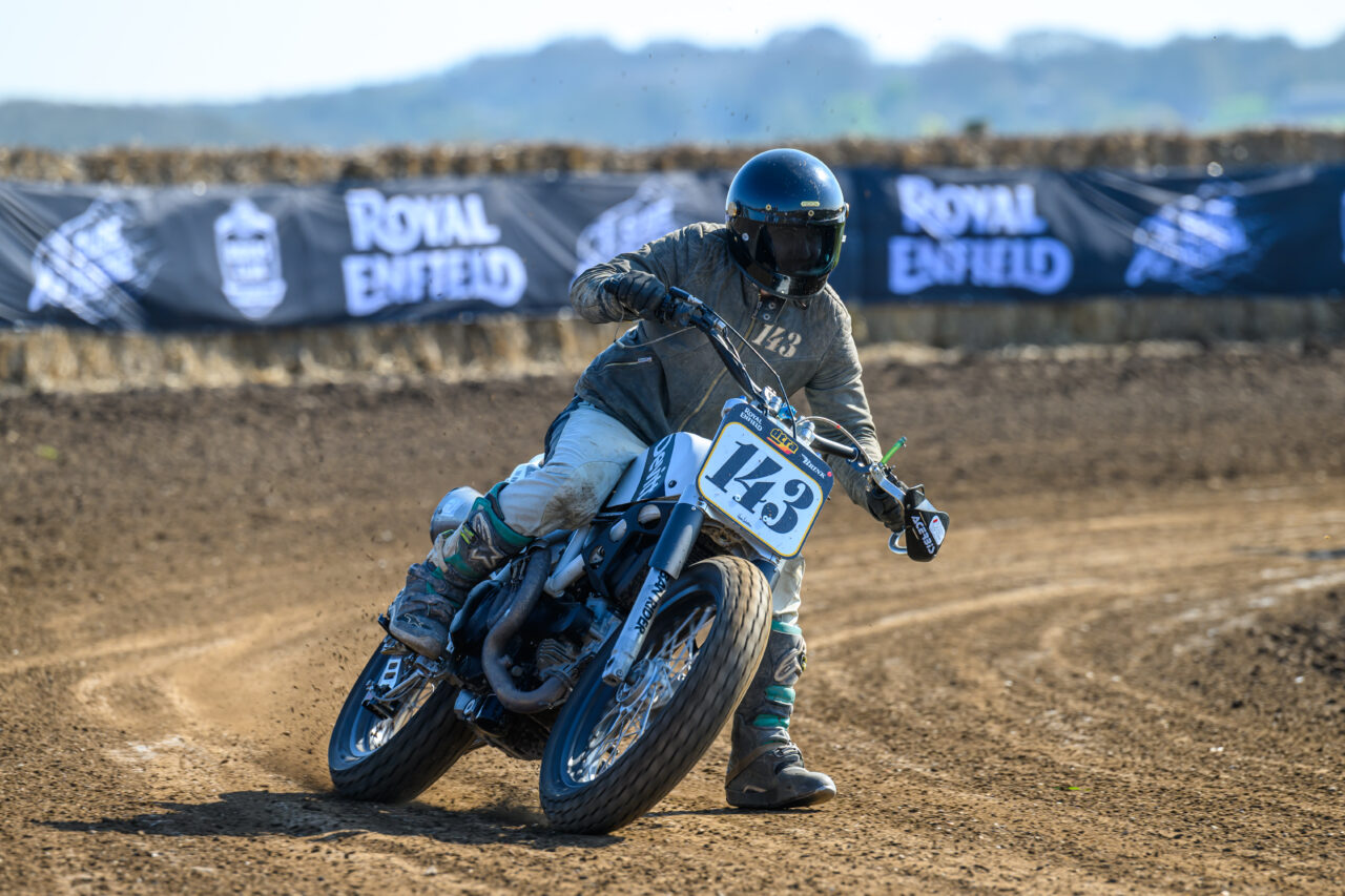 Dream start for Jack Bell and the Devitt Vanoni Flat Track Team!