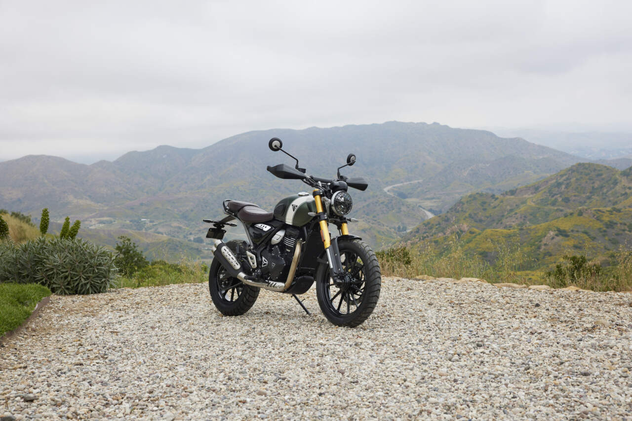 First Look: 2024 Triumph Scrambler 400 X and Speed 400
